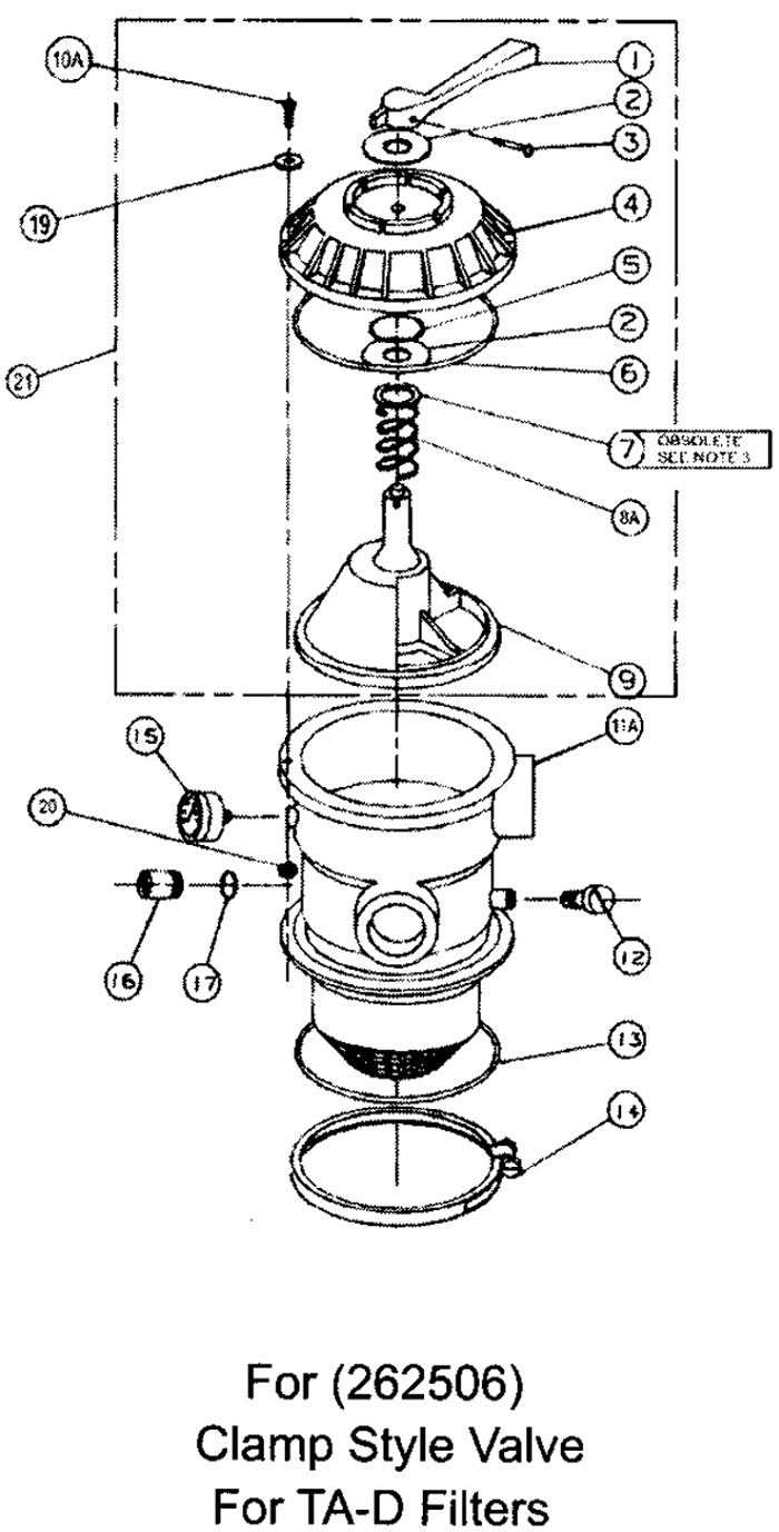 Swimming Pool Valve - PacFab 6-Way 1 1/2 Inch HiFlow