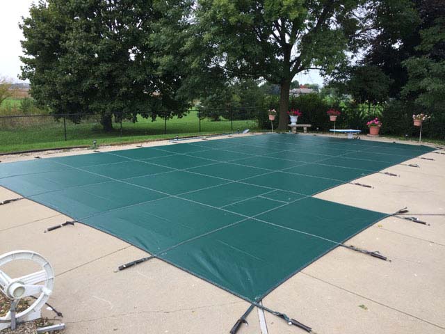 Loop Loc II Super Dense Mesh Safety Swimming Pool Covers - Rectangles ...